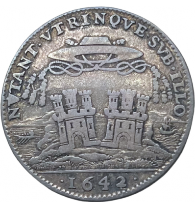 Jeton Louis XIII les cinq grosses fermes de France 1642 - Jetons et ...